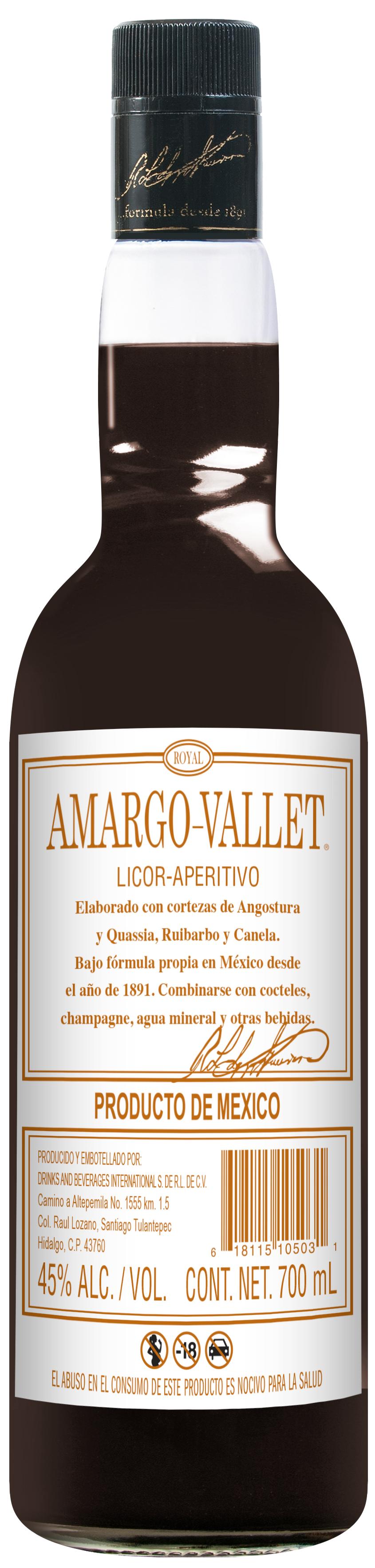 VALLET BITTER LIQUEURS — InnovativeDrinks.de