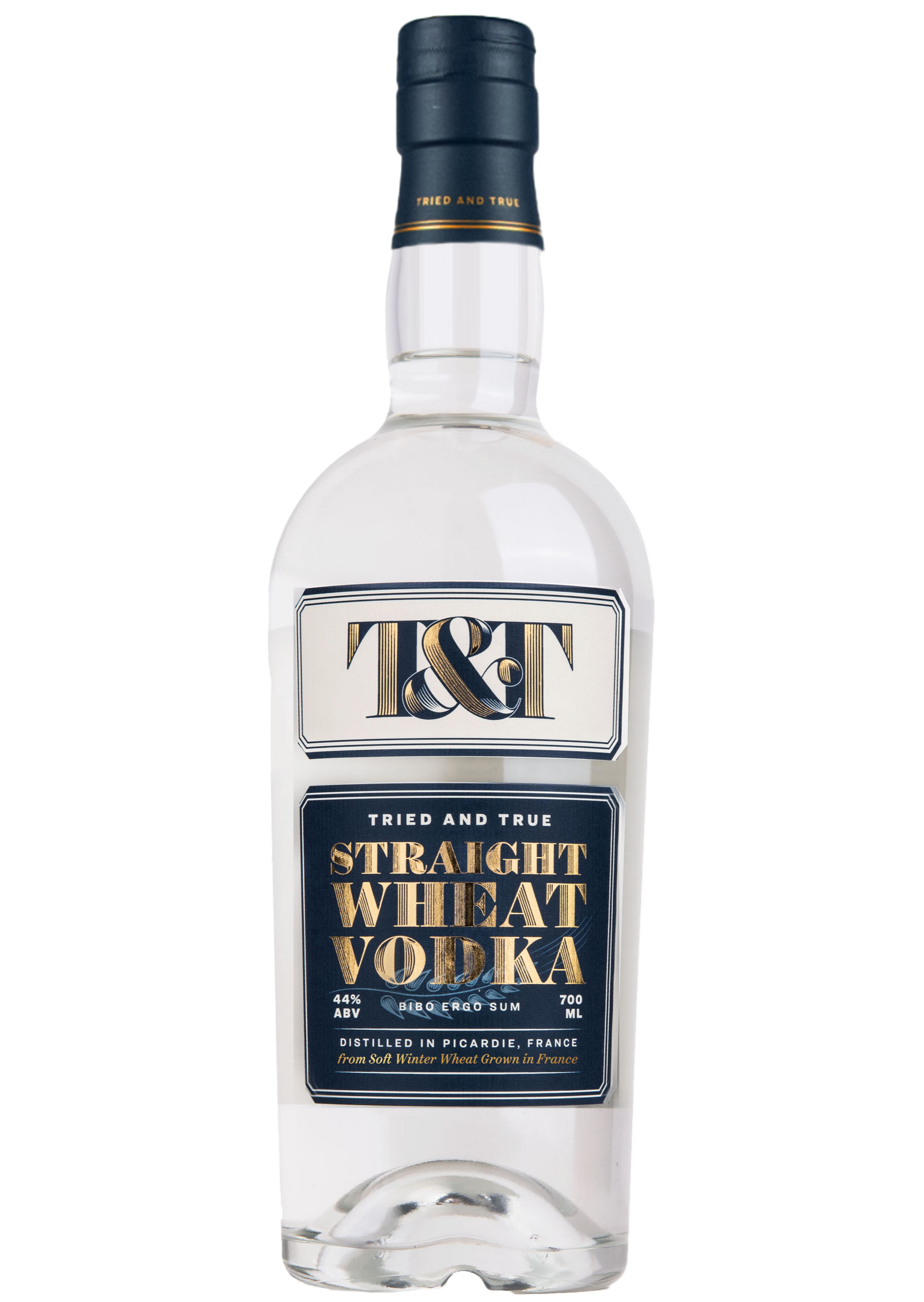 Tried & True Vodka – Premium Wheat Vodka aus Frankreich (44 % ...