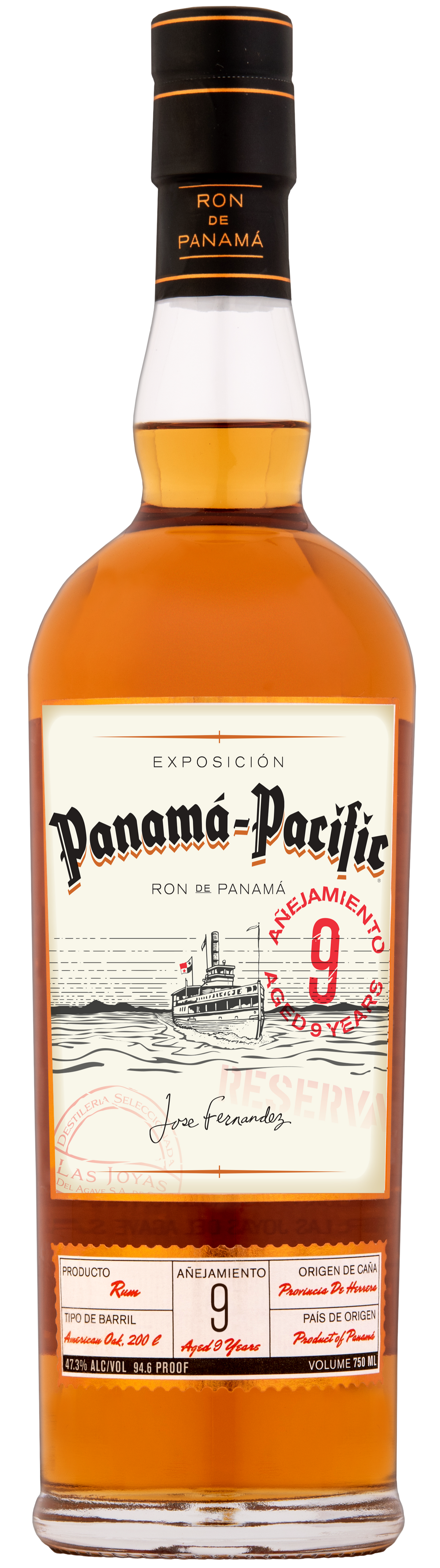 PANAMA PACIFIC RUM 9 YEARS OLD 0,7l — InnovativeDrinks.de